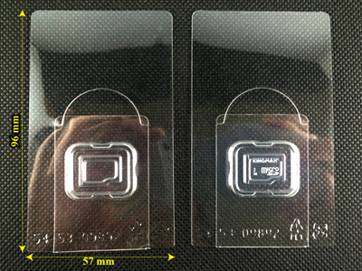 MPK 2080-001 54-53-09892 sandisk microSD memory card packaging ...