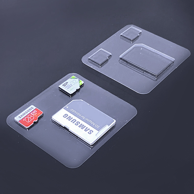 MPK3059 micro sd memory card esd plastic box packaging plastik kutu ...