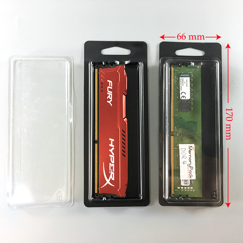 ddr memory ram module packaging plastic box blister clamshell tray long ...