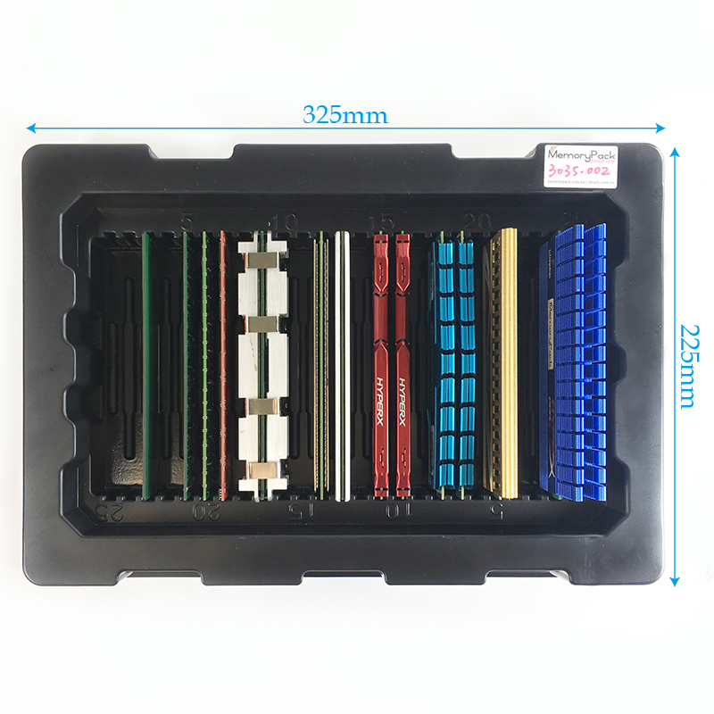 3035-002 ddr memory ram transfer transport tray esd crucial Kingston ...