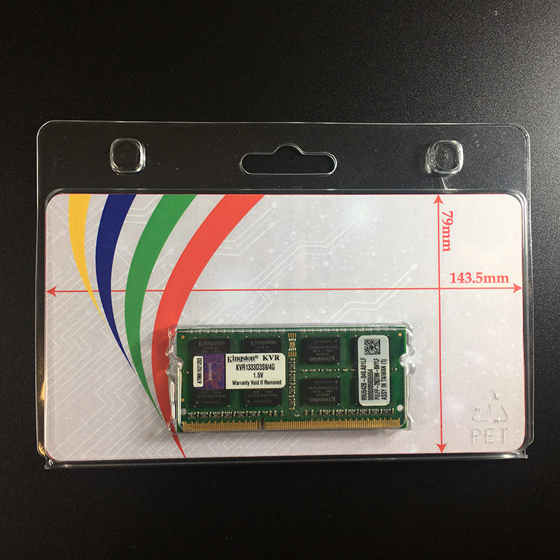 1918-003 sodimm ddr ddr4 memory ram module plastic box clamshell packaging