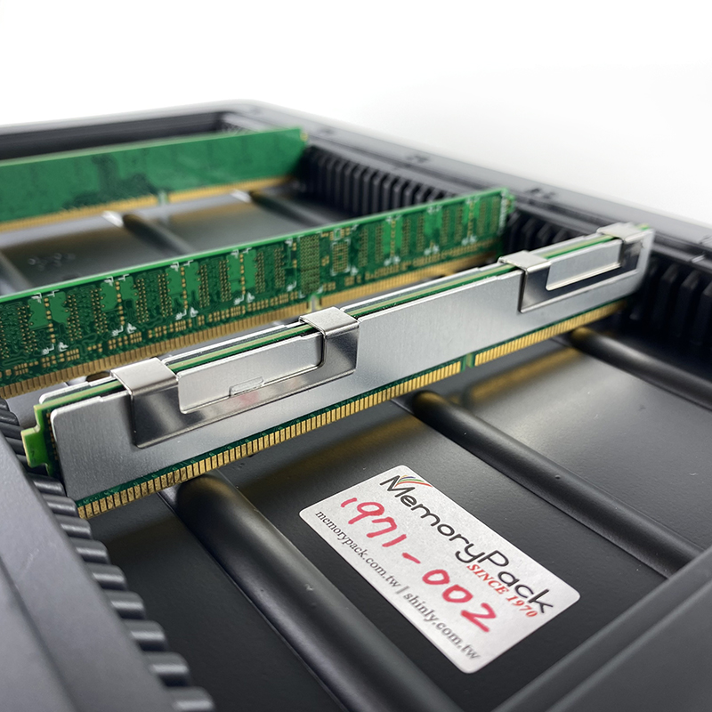 1971 vlp dimm dram memory module ddr esd package blister clamshell tray