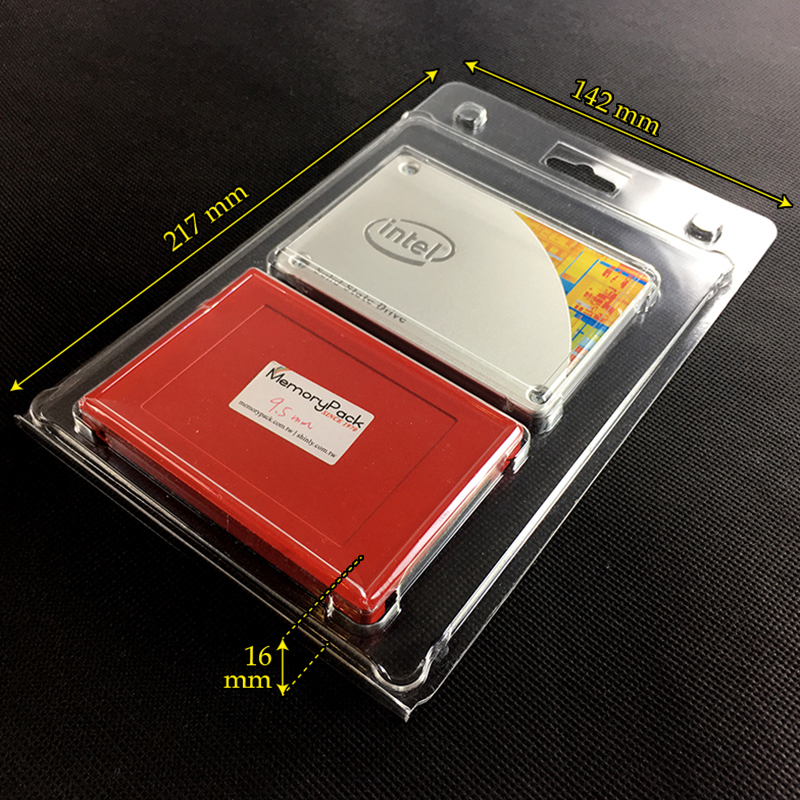 MPK 1817-SSD2ct portable SSD slim sata SSD plastic box esd plastic box ...