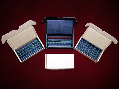 10ct long dimm 20ct so dimm cardboard box paper pack dram memory module ...