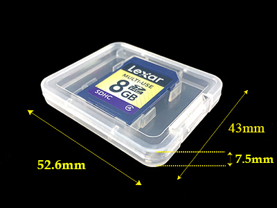 YK2 SD memory card mini case jewel box memorypack mpk