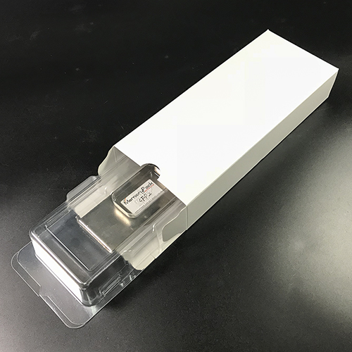 Transceiver packaging plastic box clamshell container SFP QSFP CFP2 ...